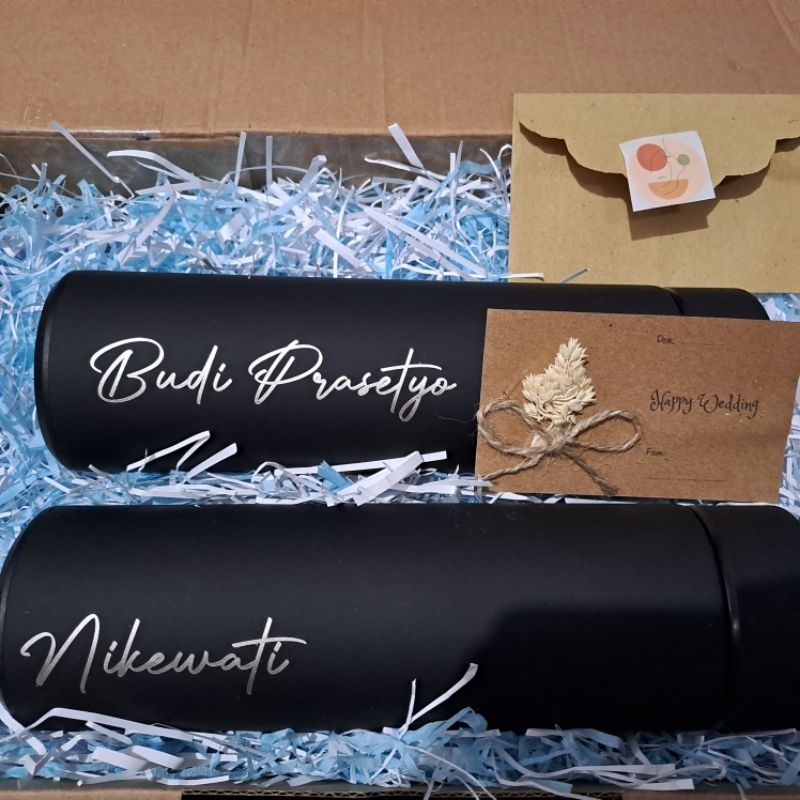 Jual Tumbler LED paket hampers kado ulang tahun, gift wedding, sempro ...