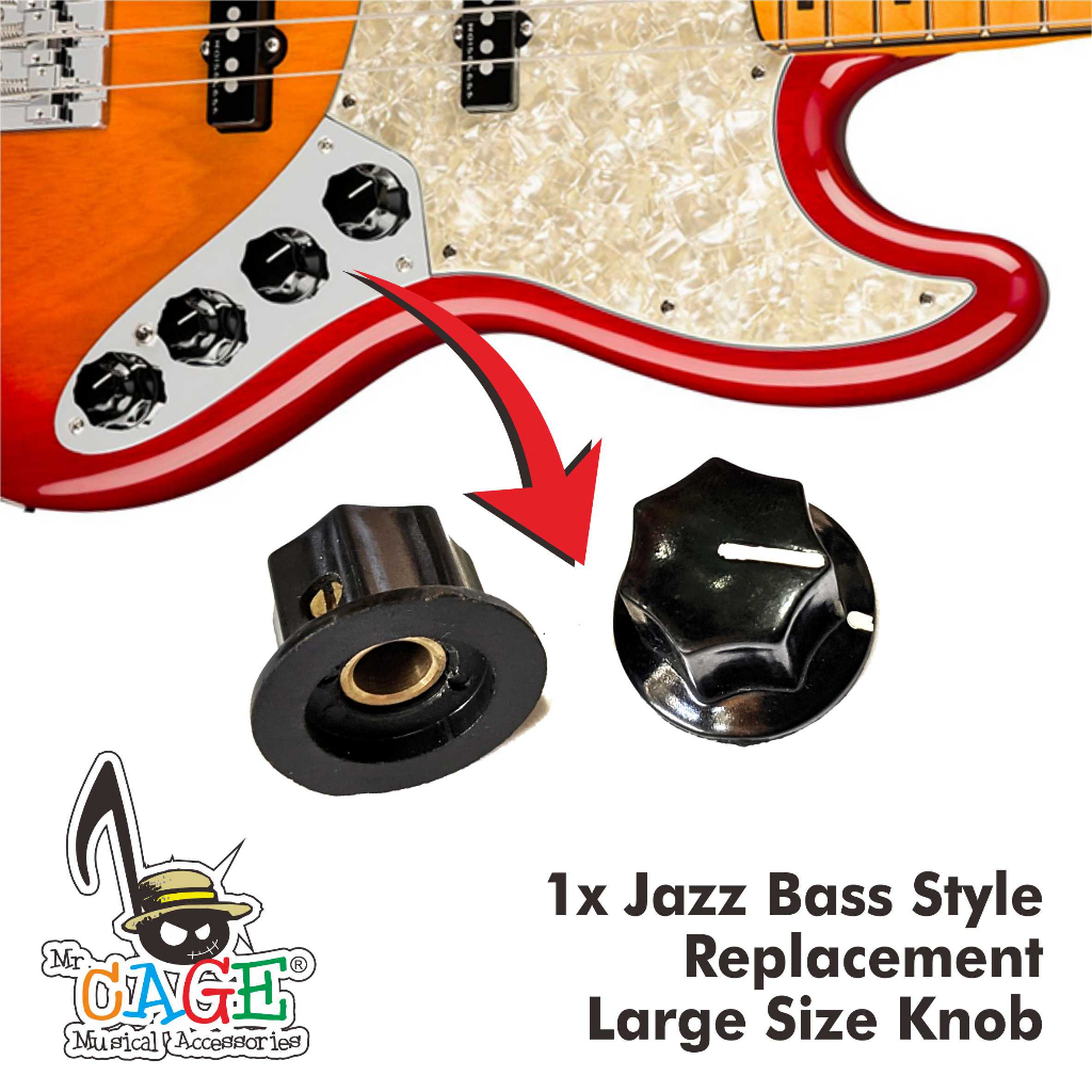 Jual Knob Fender Jazz Bass Model Lock Satuan | Shopee Indonesia