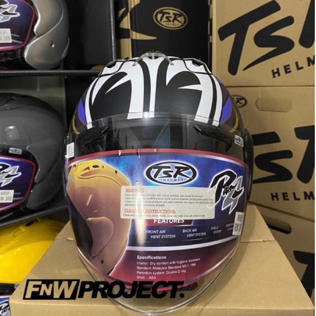 Jual HELM TSR RAM 4 NAKASUGA 21 | Shopee Indonesia