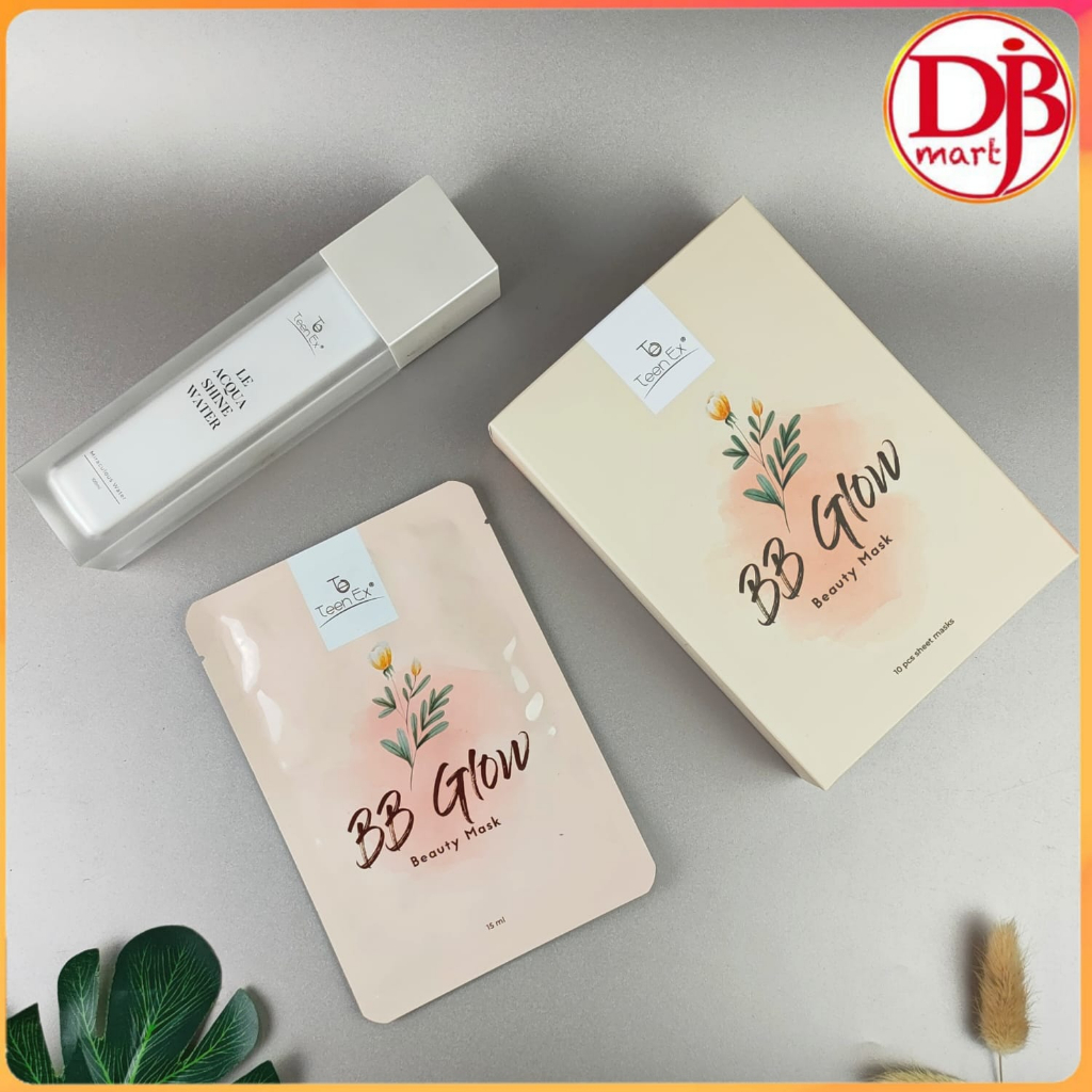 Jual BB Glow Masker Botox Lifting Instan | Le Acquashine Water To Teen Ex Lviors - Set | Shopee ...
