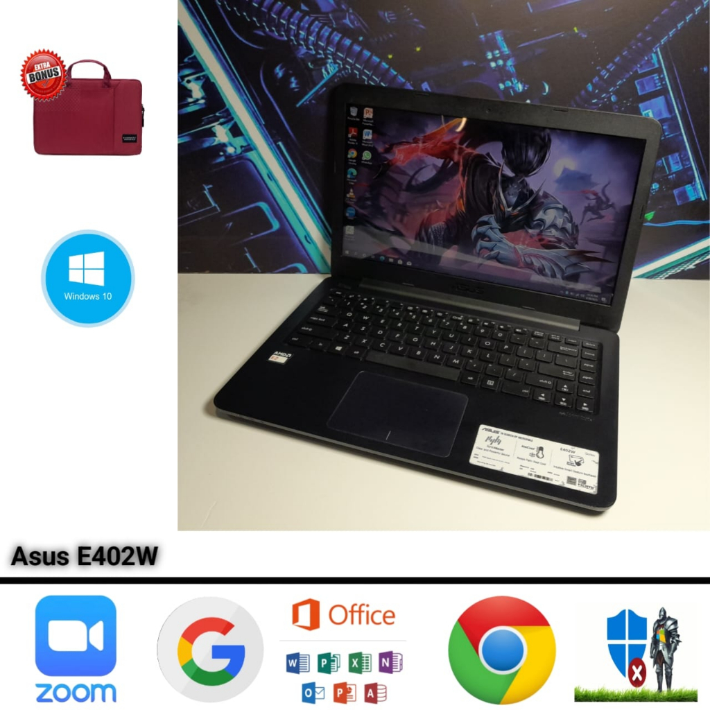 Jual Laptop Asus E402W AMD E2 Ram 4GB HDD 500GB Radeon R2 Windows 10 ...