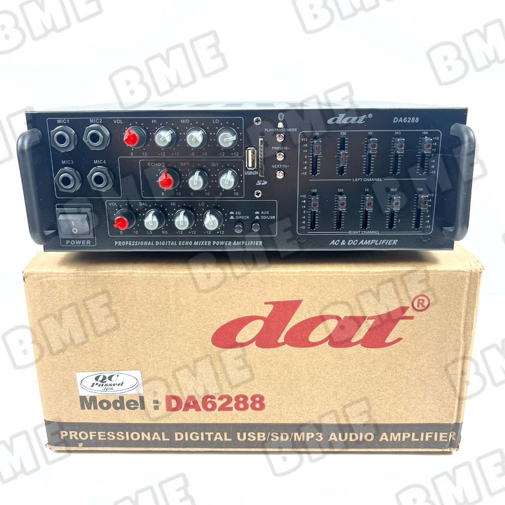 Jual AMPLIFIER DAT DA 6288 AMPLI DAT DA6288 DAT 6288 ORIGINAL USB ...