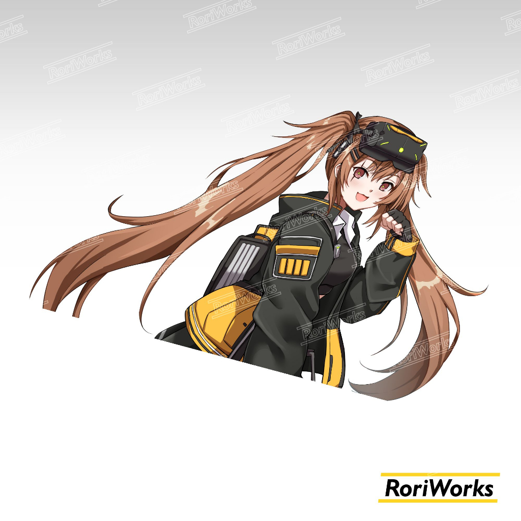 Jual Stiker Kiss cut - UMP9 Mod 3 | Girls' Frontline | Squad 404 ...