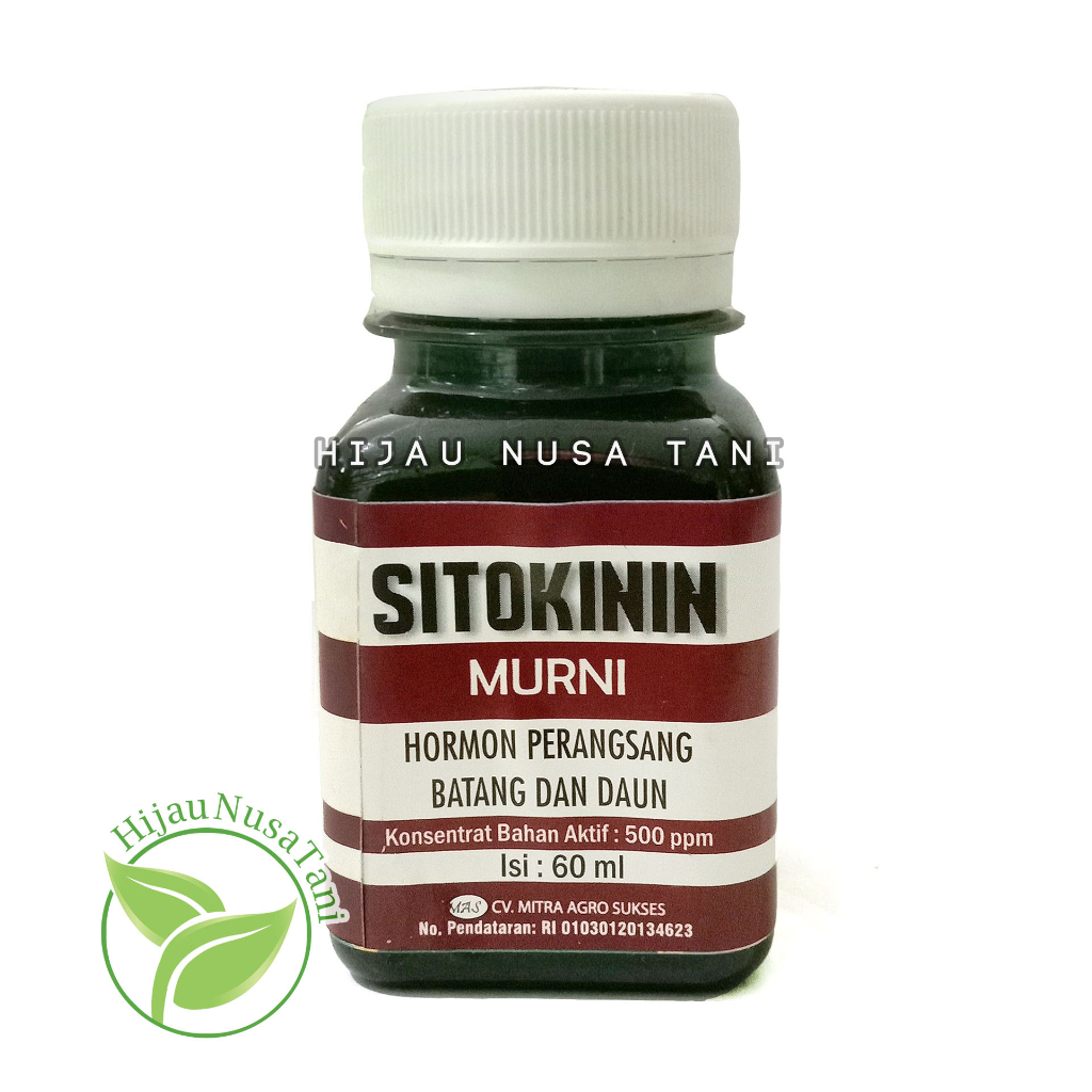 Jual SITOKININ MURNI 60 ml (Bahan Aktif 6-BAP) - Hormon ZPT Pemacu ...