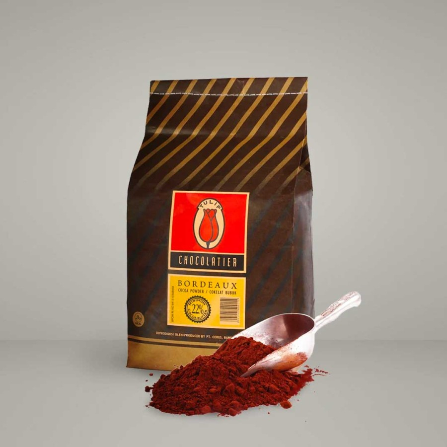 Jual Cocoa Powder Tulip Bordeux / Coklat Bubuk Tulip Bordeux | Shopee ...