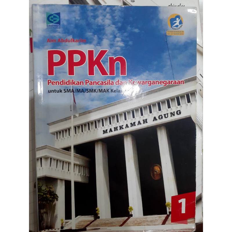 Jual BUKU PPKN KELAS 10 KELAS X Aim Abdulkarim | Shopee Indonesia