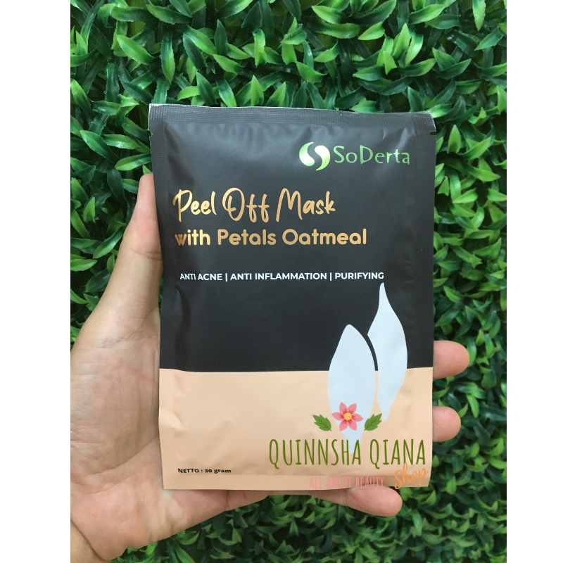 Jual SACHET 30GR SODERTA PEEL OFF MASK 30GR kemasan Sachet Masker Wajah ...