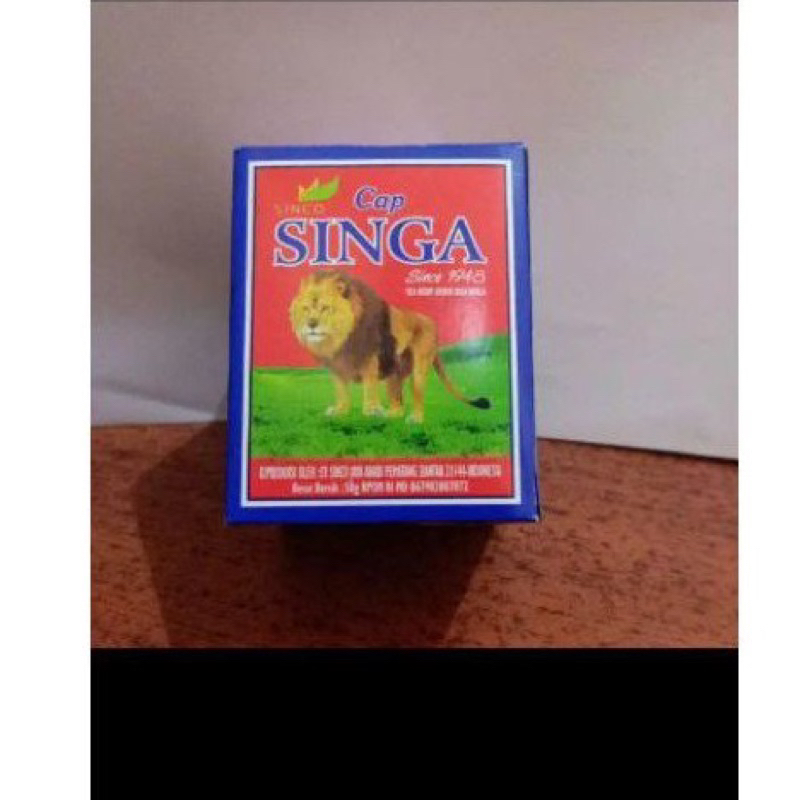 Jual Singa | Teh Bubuk Cap Singa | 50 Gram | Shopee Indonesia