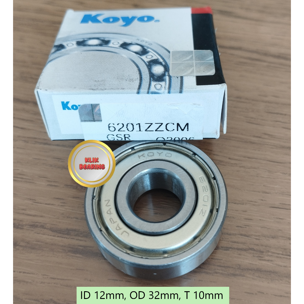 Jual Laher Roda Depan Beat Vario Scoopy Genio 6201 Bearing 6201 ZZ ...