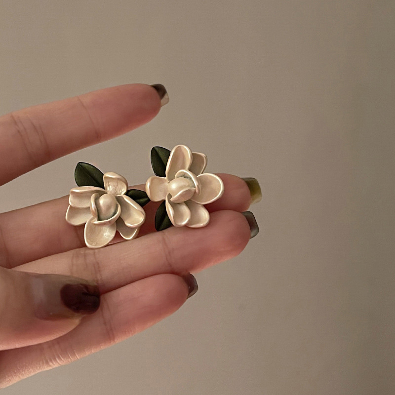 Jual 1 Pasang Anting Tusuk Motif Bunga Gaya Korea untuk Wanita / Anting ...