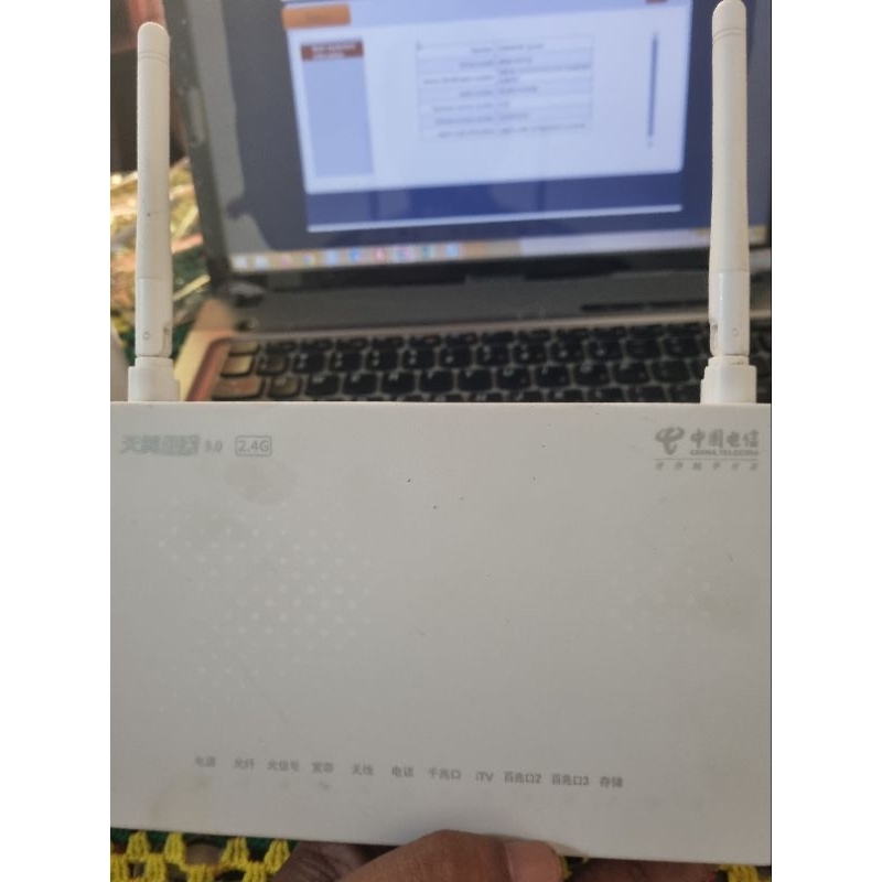Jual MODEM ONT EPON ZTE F450 TANPA ADAPTOR | Shopee Indonesia