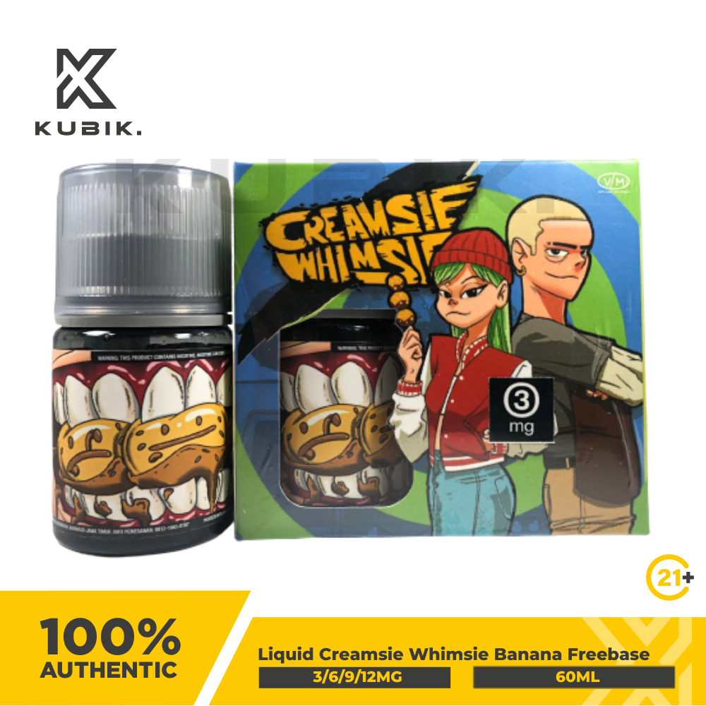 Jual Liquid Creamsie Whimsie Banana 60ML | Shopee Indonesia