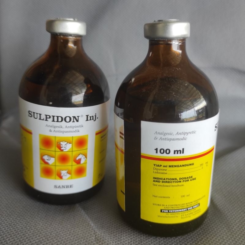 Jual ORI SULPIDON INJEKSI 100 ML SANBE OBAT HEWAN TERNAK | Shopee Indonesia