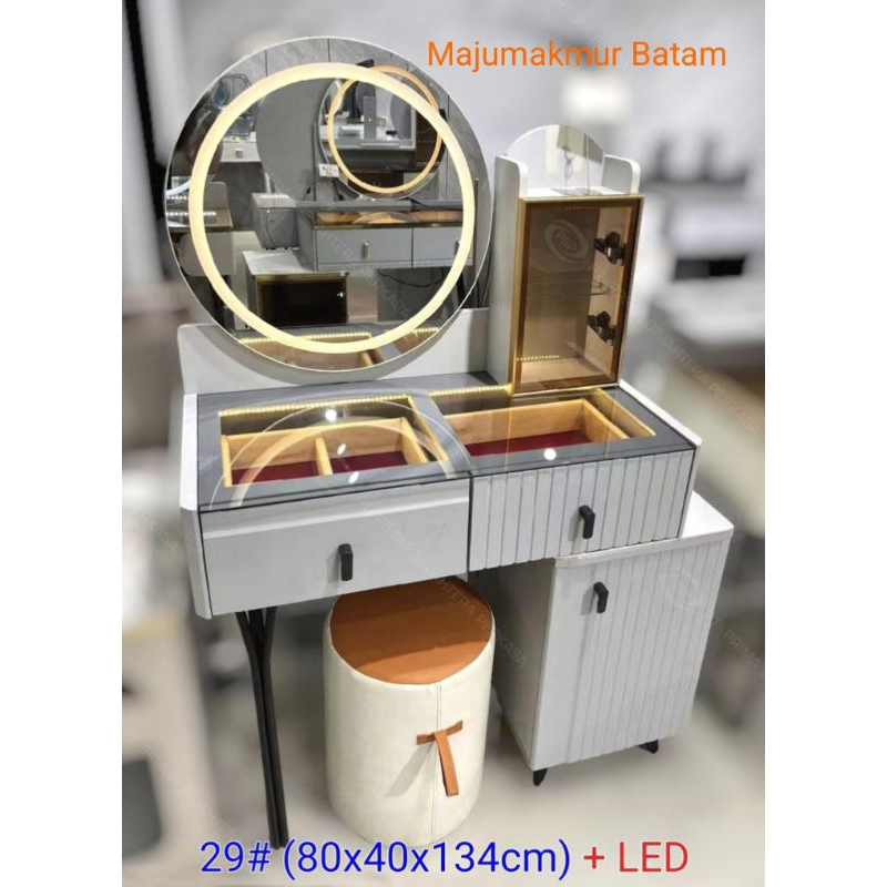 Jual MEJA RIAS LED 29# UKURAN 80X40X134CM ( BATAM ) | Shopee Indonesia