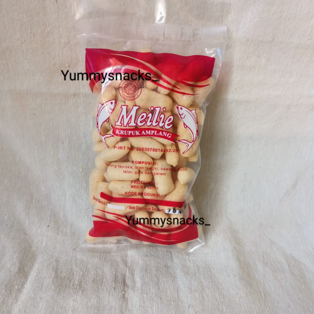 Jual Amplang Meilie, Kerupuk Krupuk Ikan Tenggiri Mei Lie Oleh2 Khas ...