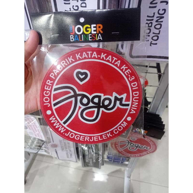 Jual Sticker Joger Jelek Bali Bagus Oleh Oleh Khas Bali | Shopee Indonesia