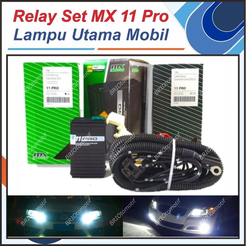 Jual KABEL RELAY SET LAMPU UTAMA MOBIL H4 MX 11 PROFESIONAL SERIES ...