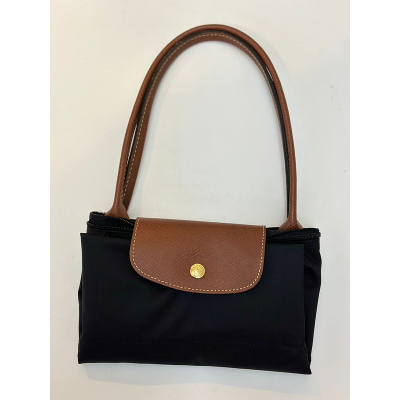 Jual LC LE PLIAGE ORIGINAL Small long handle black | Shopee Indonesia