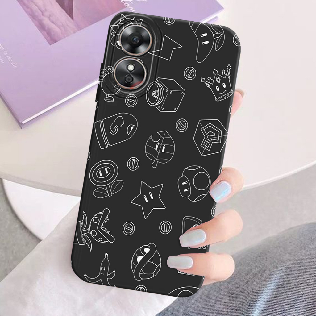 Jual Viral Case - Softcase Pro Camera Oppo A17 - Case Pelindung Kamera ...