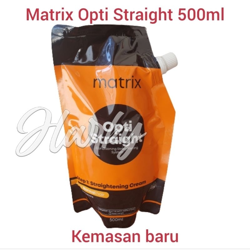 Jual MATRIX OPTI STRAIGHT 500 ml optistraight obat smoothing rambut ...