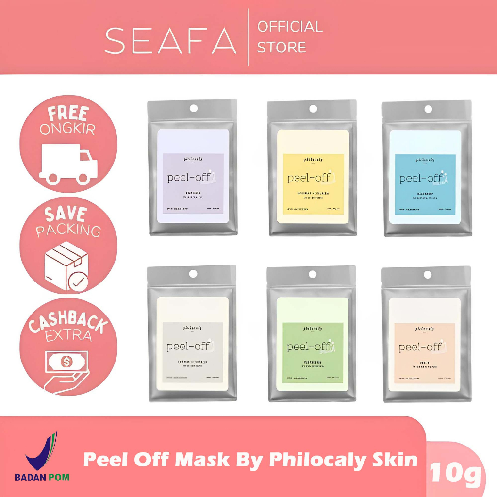 Jual ️ SEAFA ️ BPOM Peel Off Mask Philocaly 10gram / Masker Peel Off ...