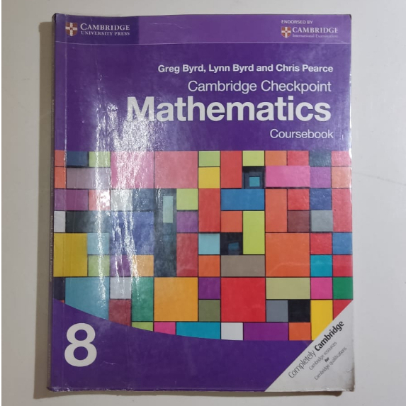 Jual Buku Original Cambridge Checkpoint Mathematics 8 Course Book ...