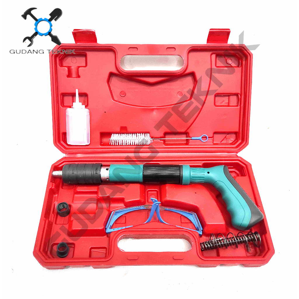 Jual Alat Paku Tembak Tembok Beton Plat Besi ORANGE GRIP ON / Mesin ...