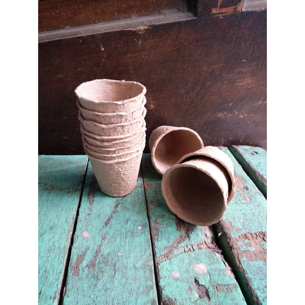 Jual Pot Kertas / Daur Ulang / Pot Biodegradable Ramah Lingkungan ...
