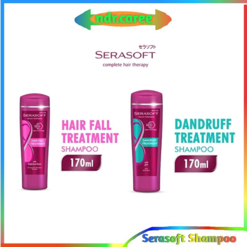 Jual Shampoo Serasoft Hair fall /Rambut rontok Dan Dandruff anti ...