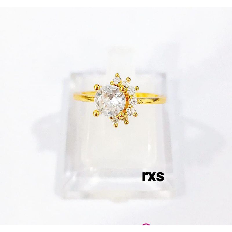 Jual Cincin replika mas 24k setengah rantai +love (london) dan cinci ...