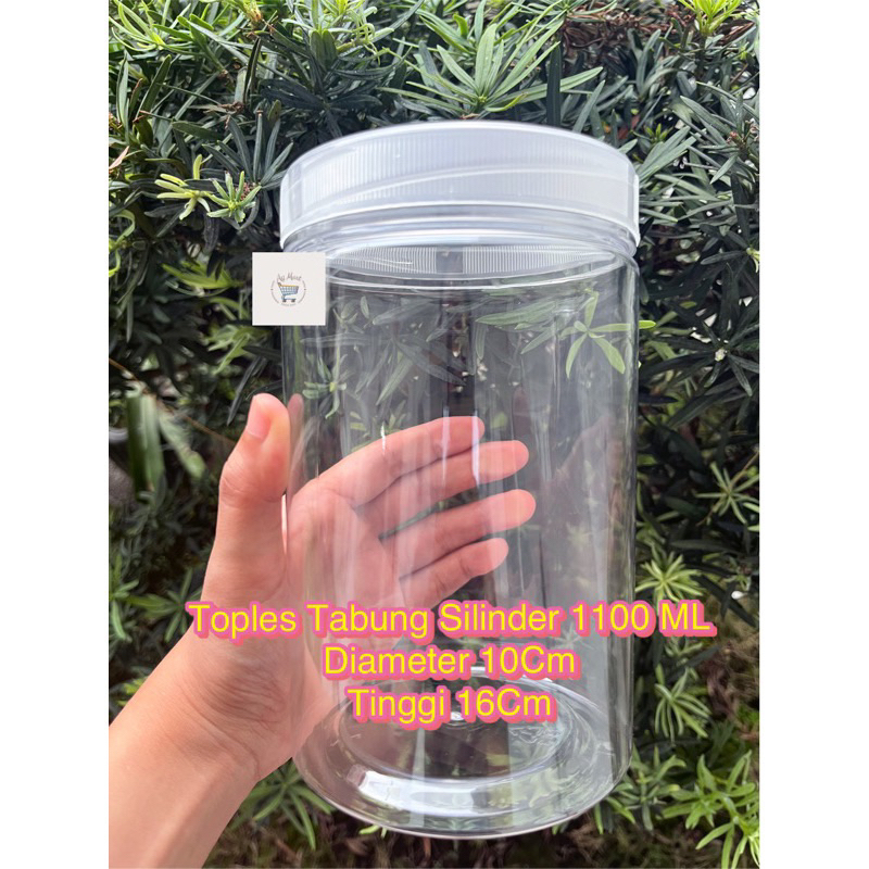 Jual Toples Tabung Silinder Plastik 1100 ML | Shopee Indonesia
