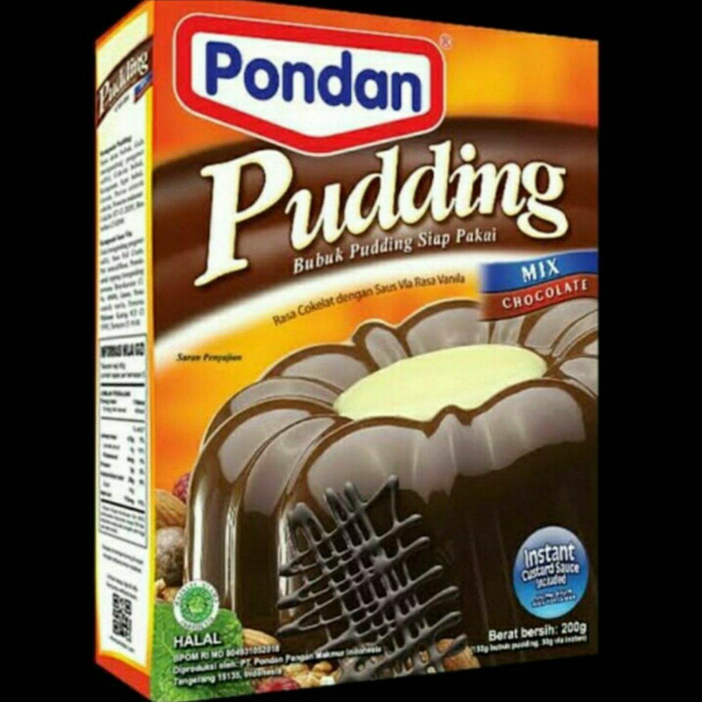 Jual PONDAN PUDDING MASAK COKLAT 200 GRAM | Shopee Indonesia