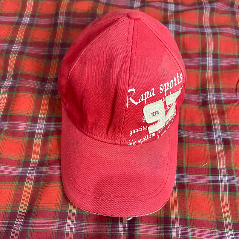 Jual thrift topi baseball cap nbl,gap,ny,rudolf valentino | Shopee ...