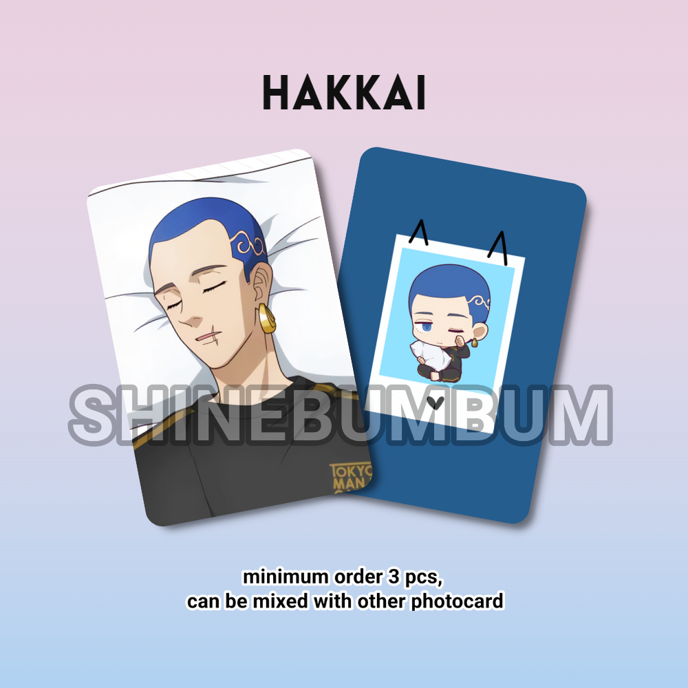 Jual Photocard Tokyo Revengers - Nebosuke ver (2 sisi) | Shopee Indonesia