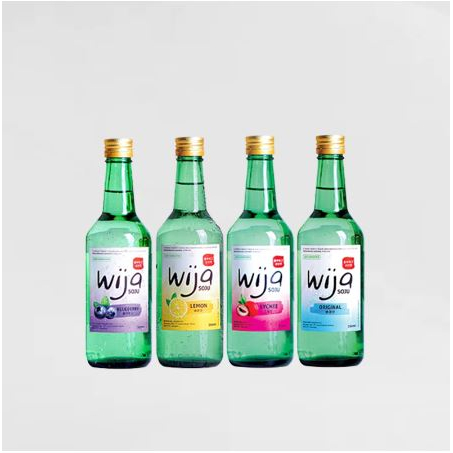 Jual Wija Soju Korea 360 ml (Original & Resmi by Vinyard) | Shopee ...