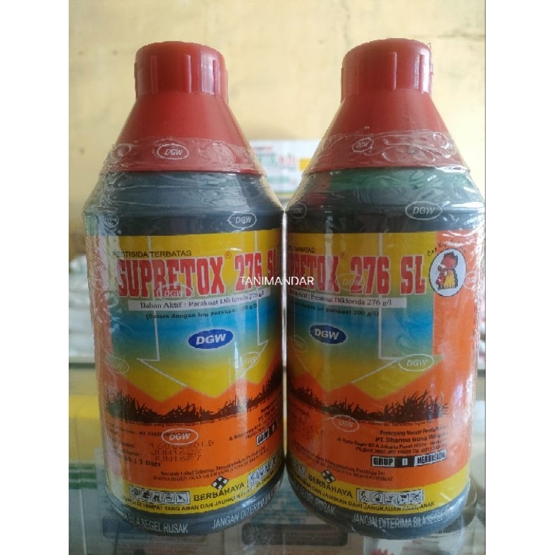 Jual SUPRETOX DGW 276 SL ISI 1 LITER PEMBASMI GULMA RACUN RUMPUT ...