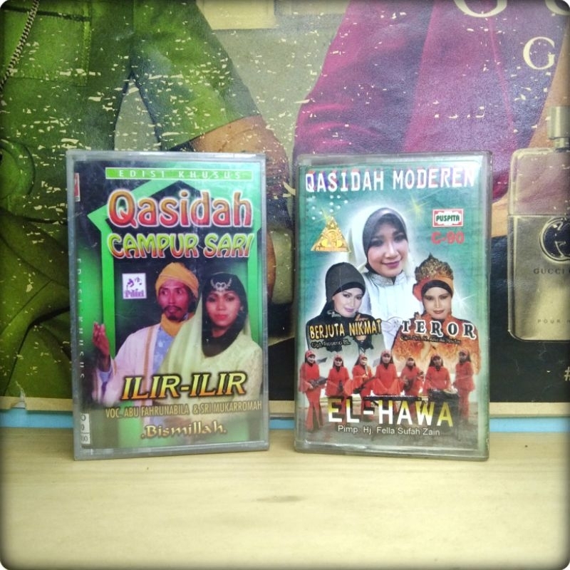 Jual Kaset Pita Original Qosidah (sepaket segel dan open segel ...
