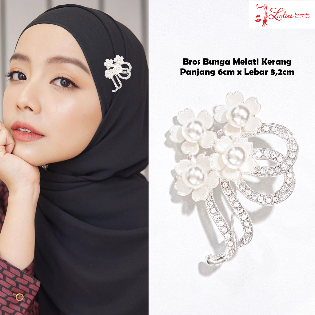 Jual Bros / Hijab / Jilbab / Blazer / Pashmina / Bunga Melati Kerang ...