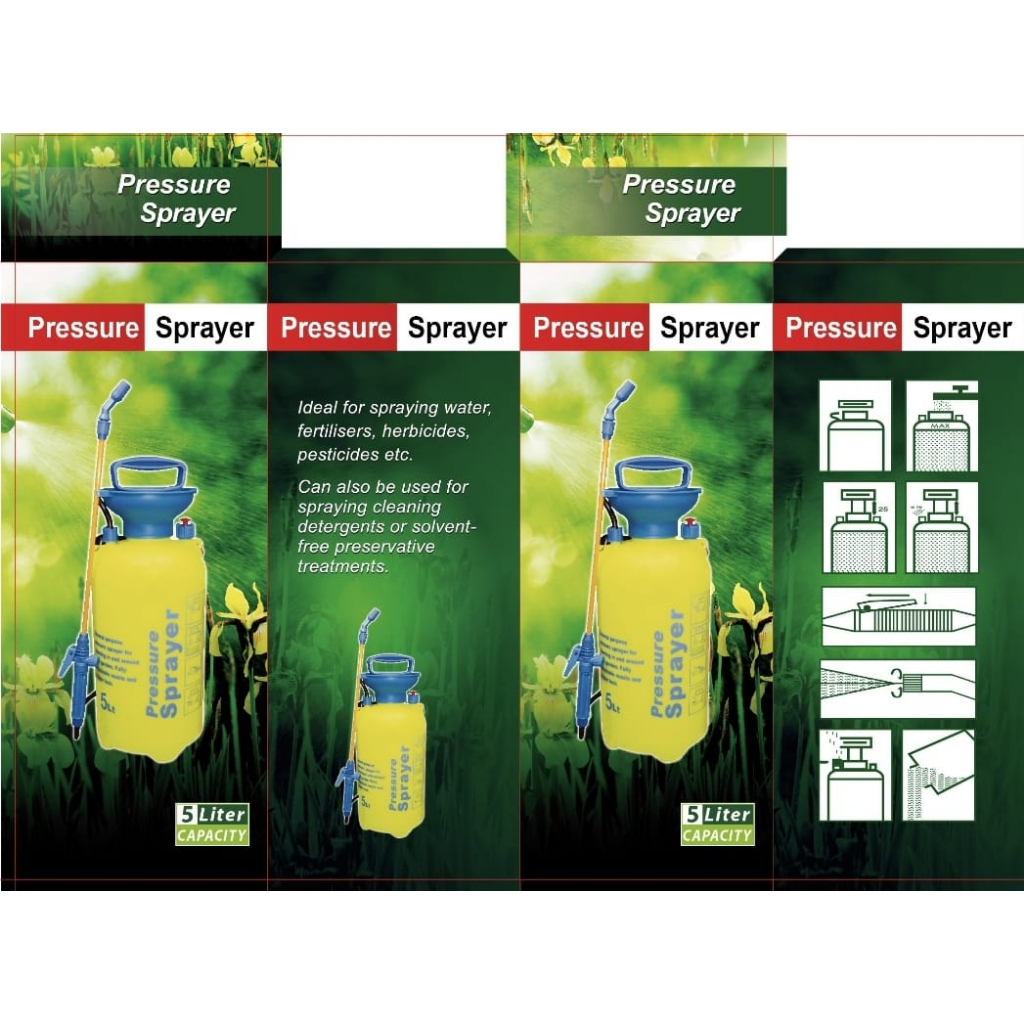 Jual Hand sprayer/ Pompa hama tangki manual 5 liter (pompa hama ...