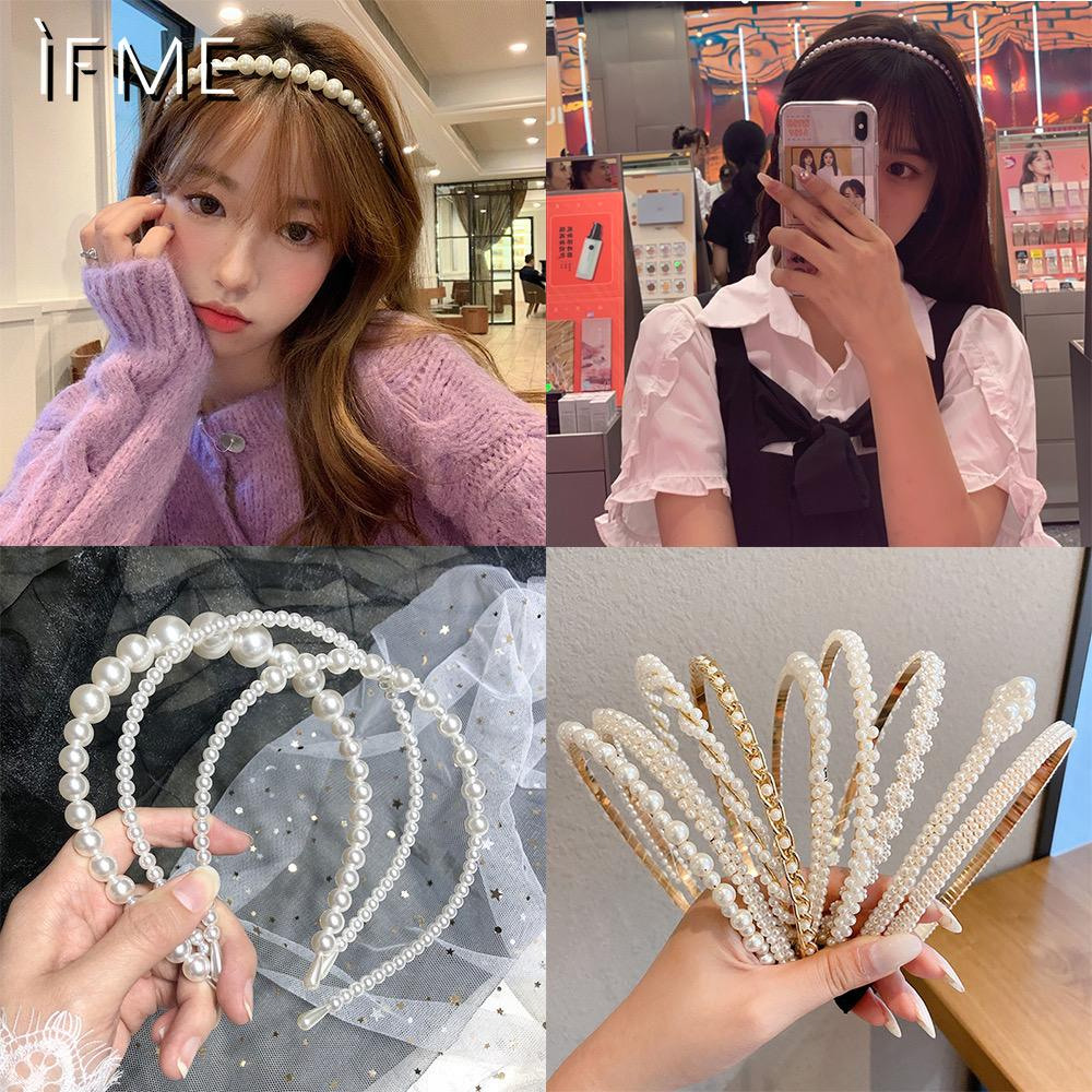 Jual Gayawinna Bando Mutiara Korea Pearl HeadBand Bandana Mutiara ...