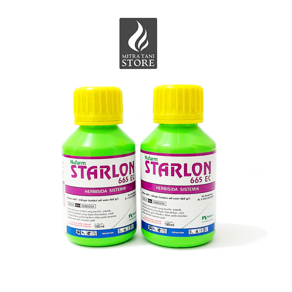 Jual Starlon 665 EC Herbisida Spesialis Gulma Berkayu 100ml | Shopee ...