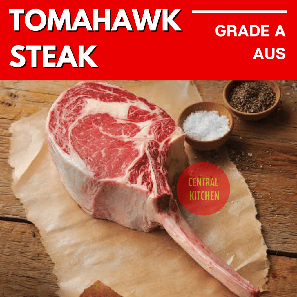 Jual Premium Tomahawk Beef Steak AUS Grade A Daging Sapi Impor | Shopee ...