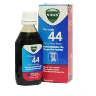 Jual VICKS F44 SIRUP DEWASA 100 ML | Shopee Indonesia