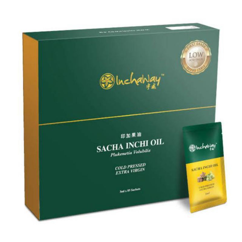 Jual Inchaway Sacha Inchi Oil Plukenetia Volubilis Gold Pressed Extra ...