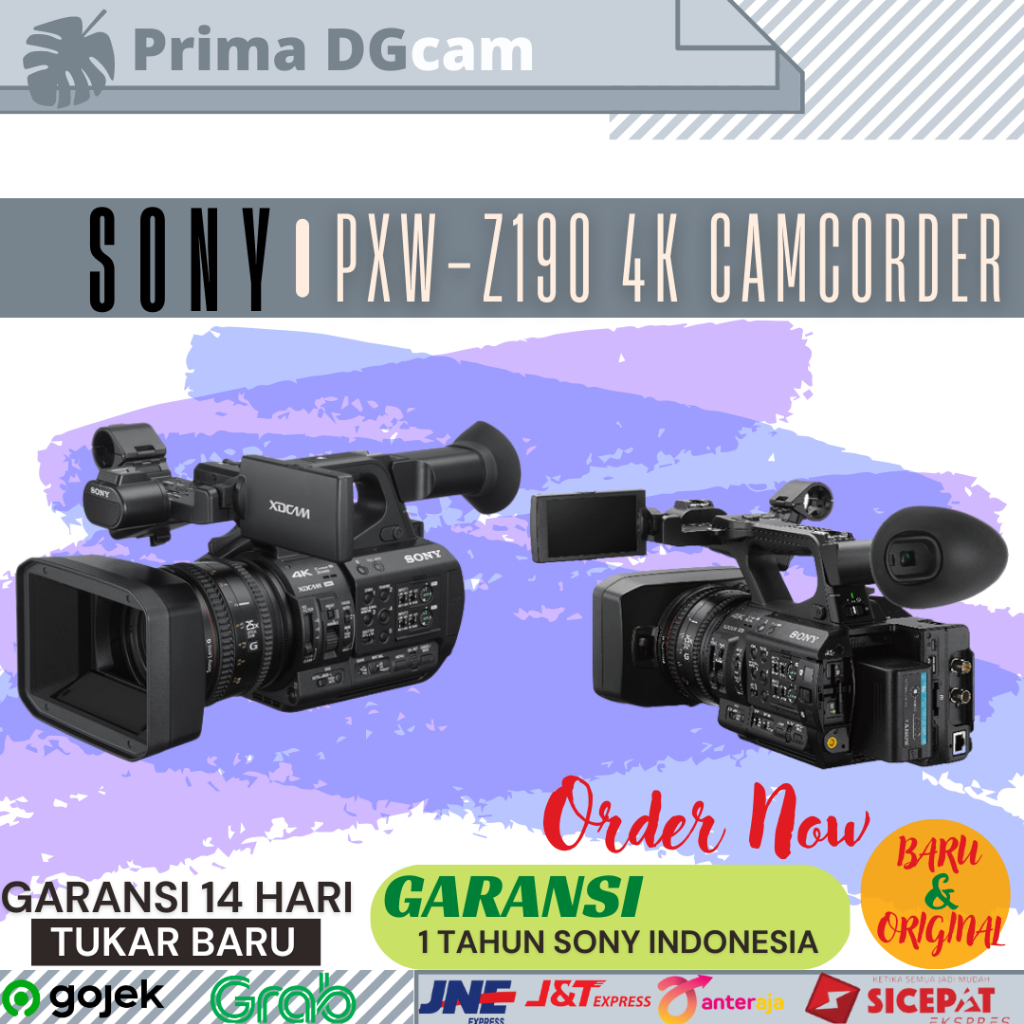 Jual Sony PXW-Z190 4K XDCAM Camcorder Original 3-CMOS 1/3" Sensor ...