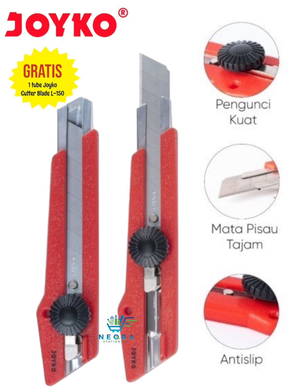 Jual Joyko Paper Cutter L 500 [Free 1 Tube Refill L-150] | Shopee Indonesia