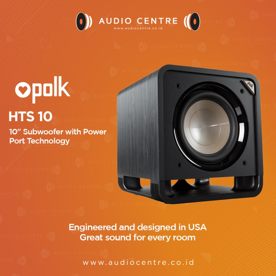 Jual Polk Audio HTS 10 Subwoofer / HTS10 Subwoofer | Shopee Indonesia