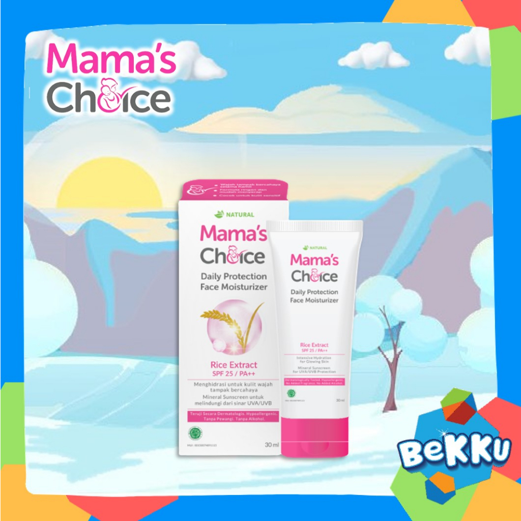 Jual Mama's Choice Daily Protection Face Moisturizer SPF20 PA++ Isi ...