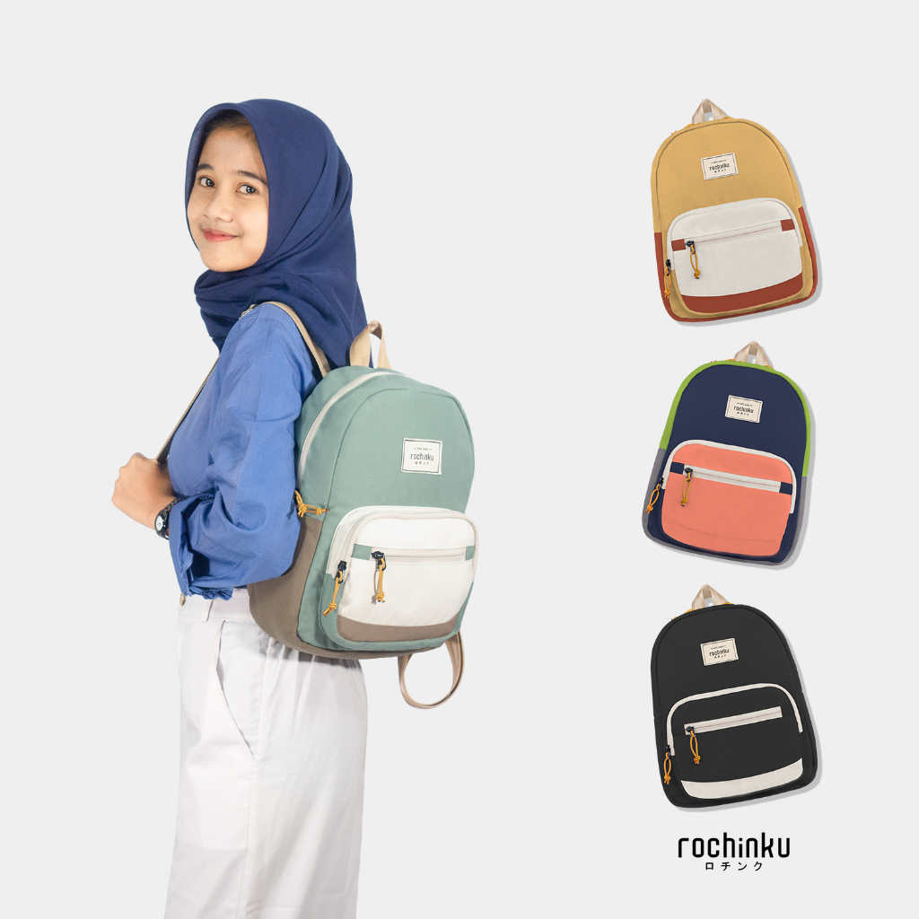 Jual Rochinku Suna Series Backpack Tas Ransel Mini Sekolah Kantor ...