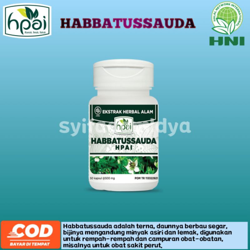 Jual (COD) Kapsul Herbal HABBATUSSAUDA Obat Herbal Tradisional Untuk ...